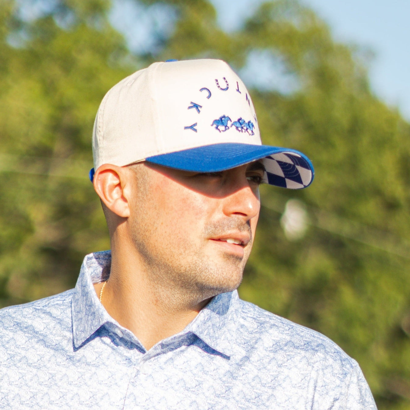 Royal Blue Hoof Kentucky Hat – Albatross Attire