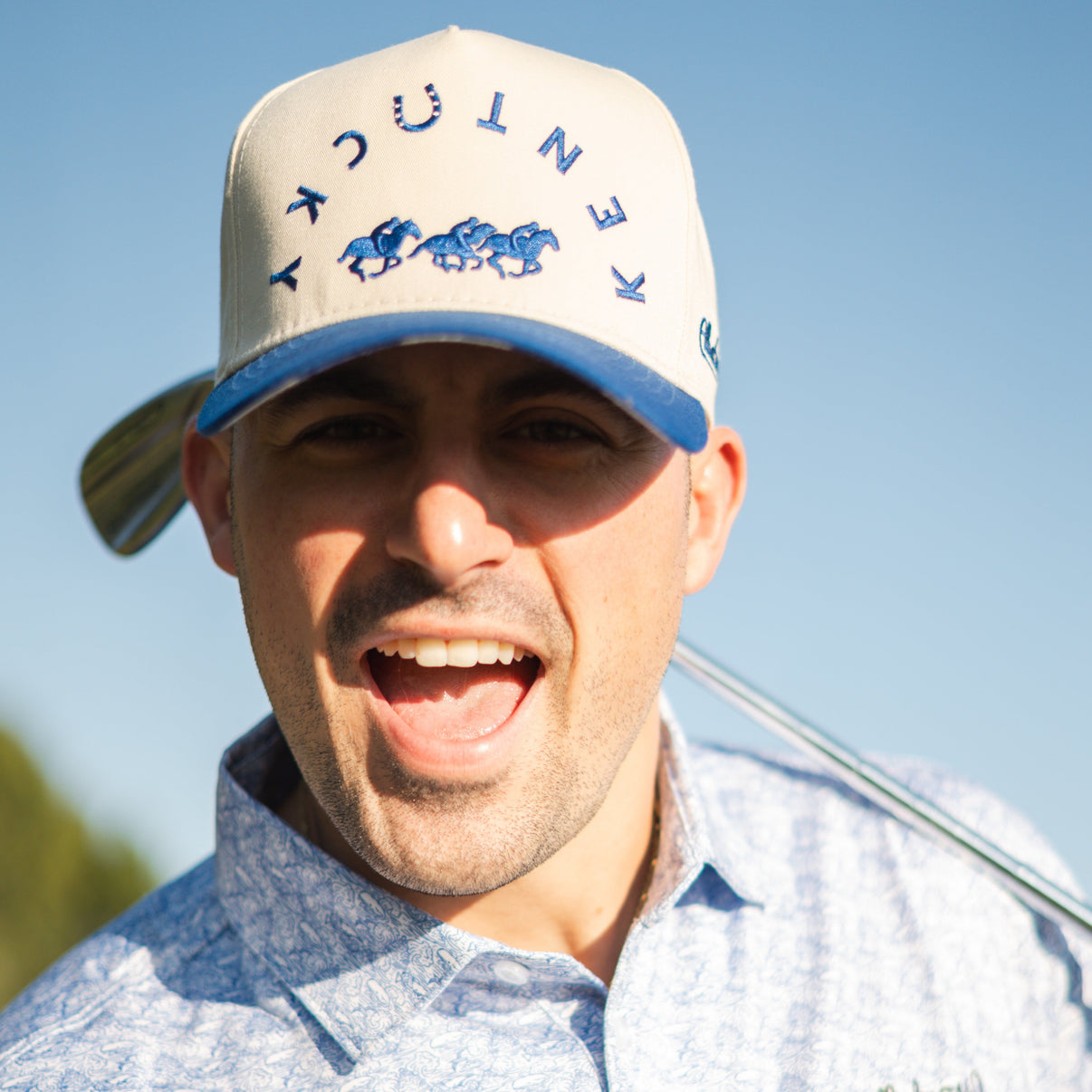 Royal Blue Hoof Kentucky Hat – Albatross Attire